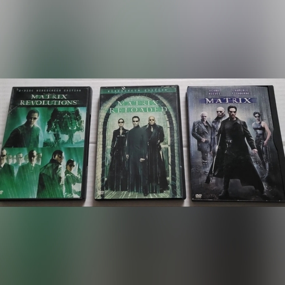 Warner Bros. | Media | Complete Matrix 3 Trilogy Three Film Set 5 Discs ...